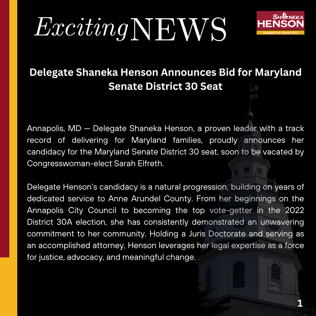 Exciting Announcement