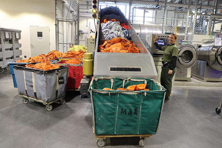 Jail Laundry Does Loads of Work to Keep Inmate Clothes Clean
