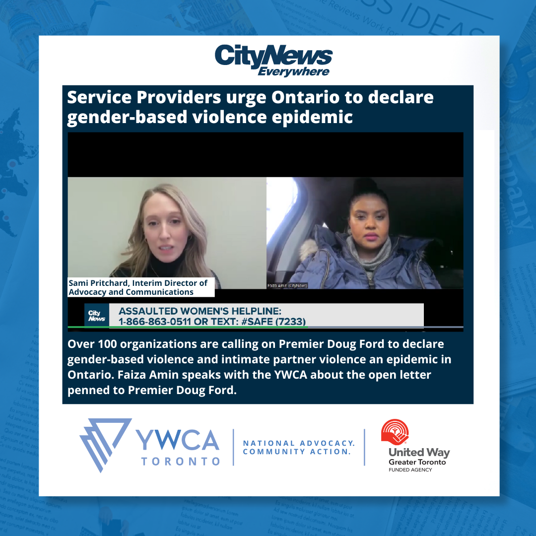 YWCA Toronto - The Feminist Edge - December 2023 Issue