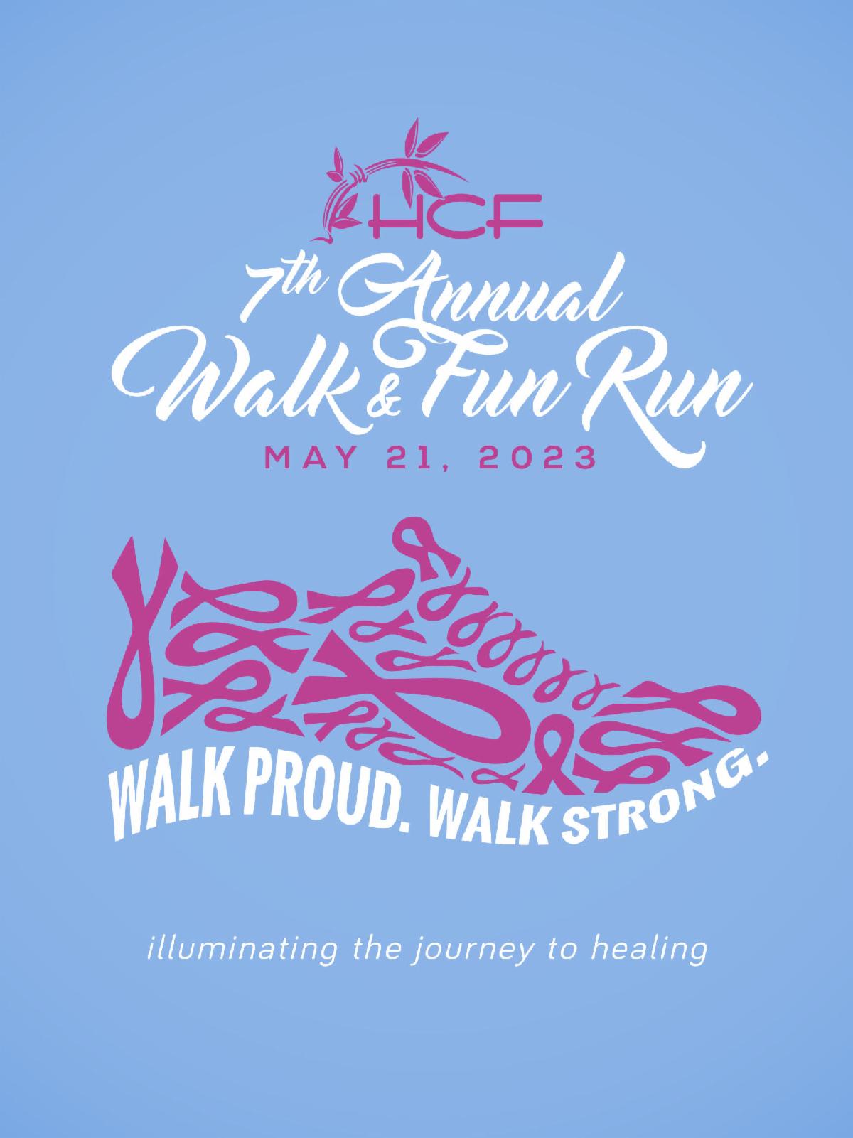 Join us for the HCF 7th Annual Walk & Fun Run