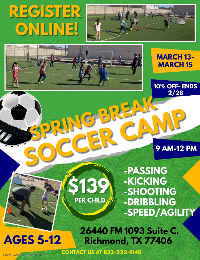 Three Different Camps Offered over Spring Break!