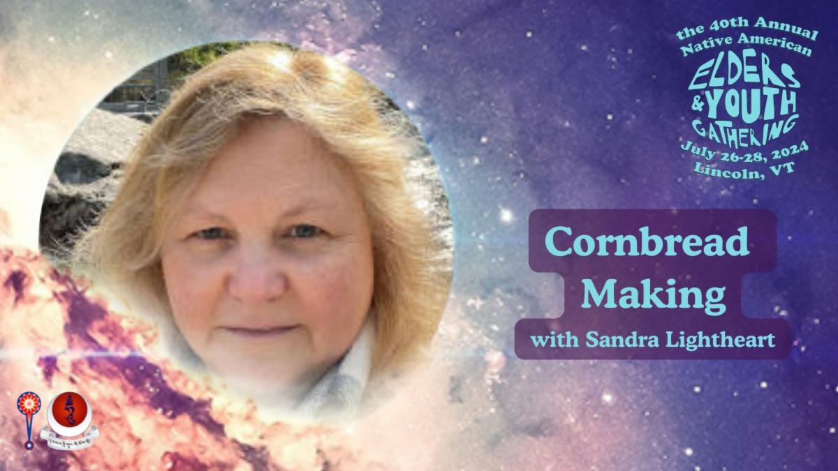Cornbread making with Sandra Lightheart