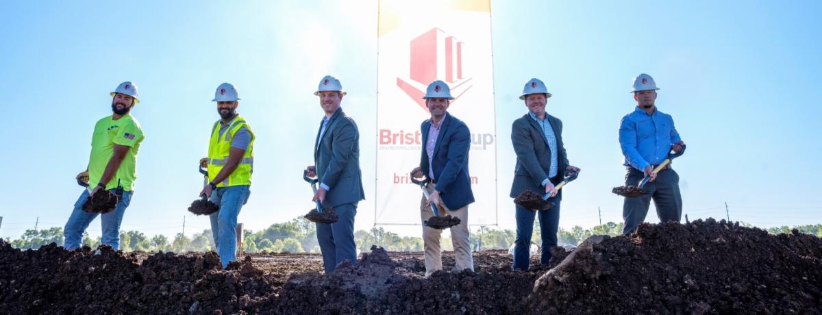 Bristol Group Breaks Ground on 565,000 sq ft building in River Ridge