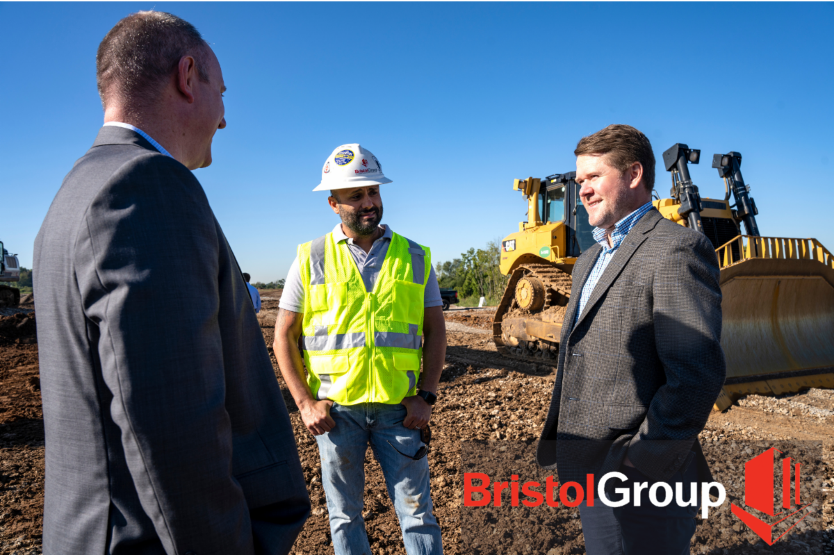 Bristol Group Breaks Ground on 565,000 sq ft building in River Ridge