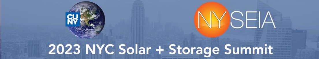 Register for the 2023 NYC Solar+Storage Summit