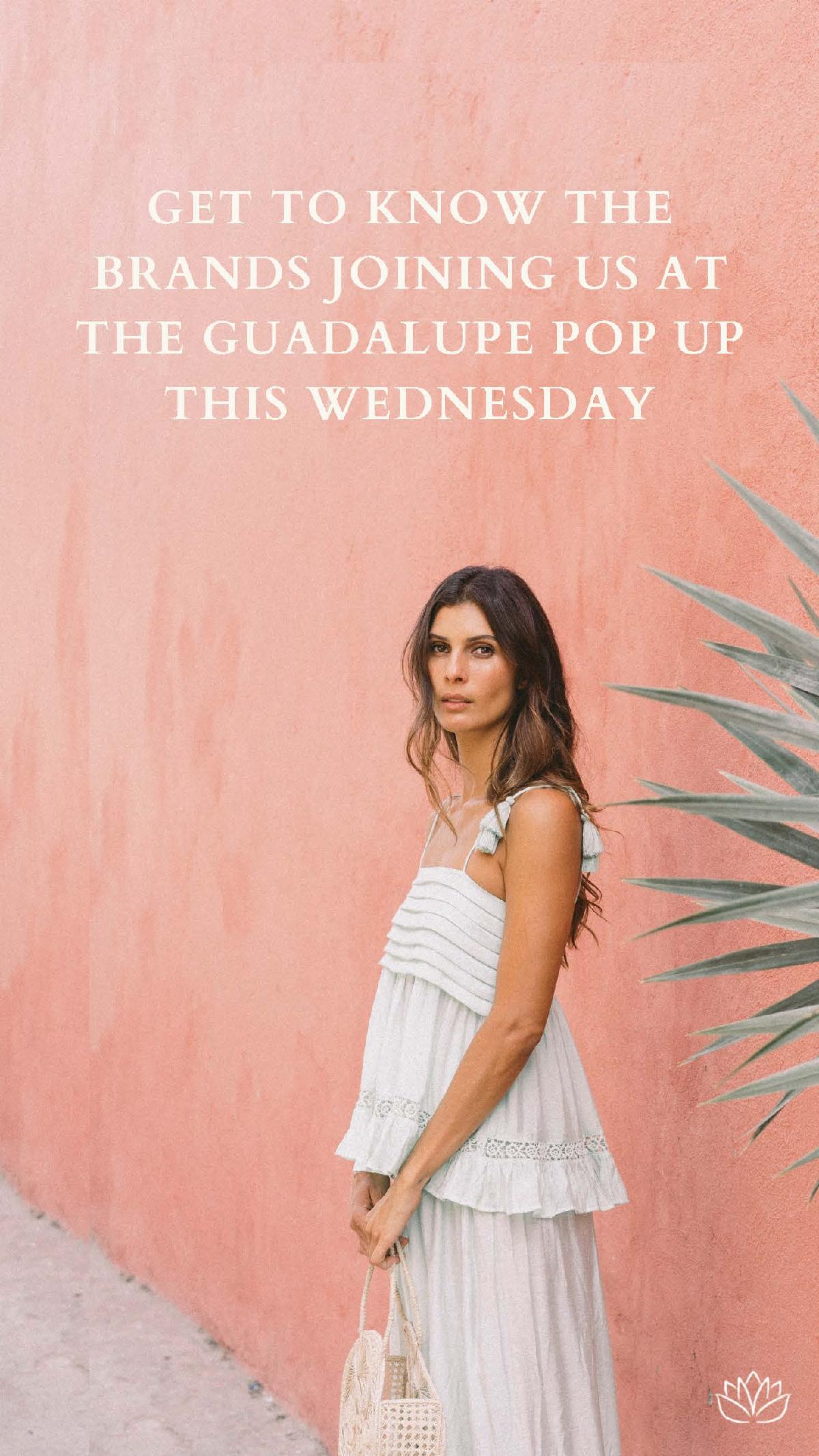 Pop up Wednesday at Guadalupe Design Coconut Grove