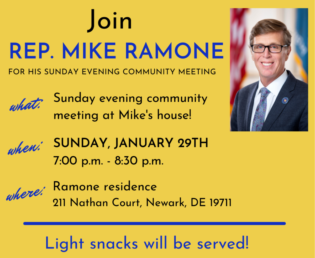 REMINDER: Join Mike for his next community meeting TOMORROW EVENING ...