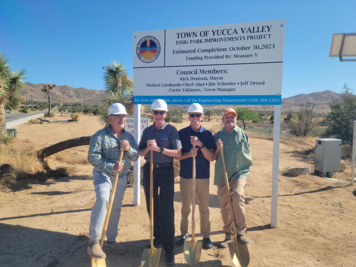 FOR IMMEDIATE RELEASE - Yucca Valley’s Essig Park Improvement Project ...
