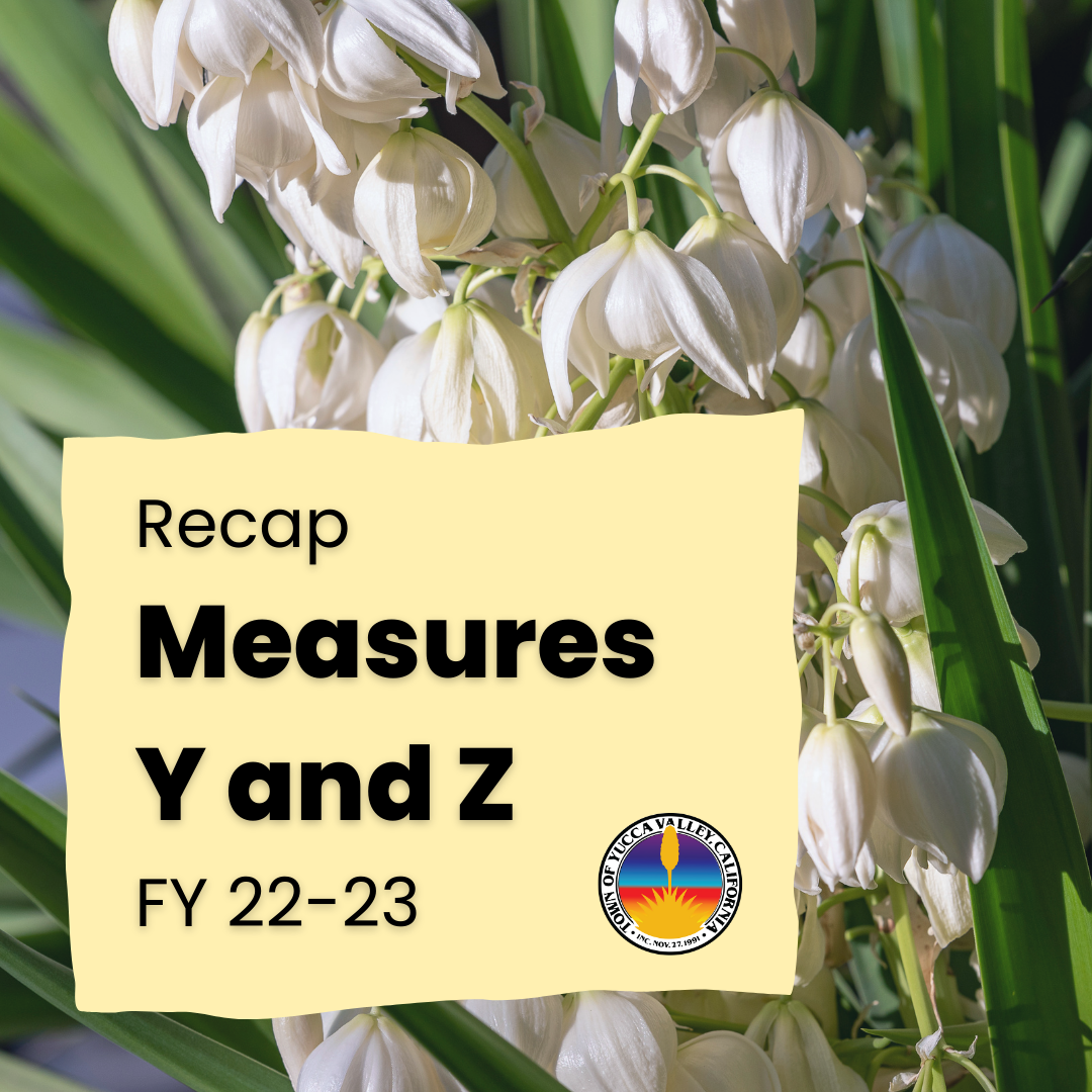 Yucca Valley Community Update