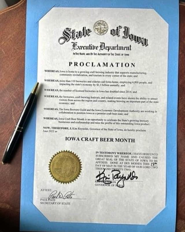 Craft Beer Month in Iowa