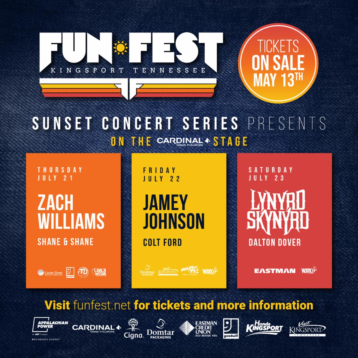 Fun Fest Parade, Twilight Alive Concert with the Entice Band, Downtown ...