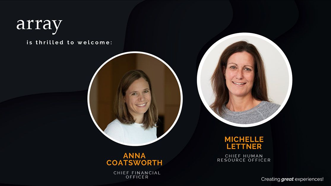 Email from Array Marketing