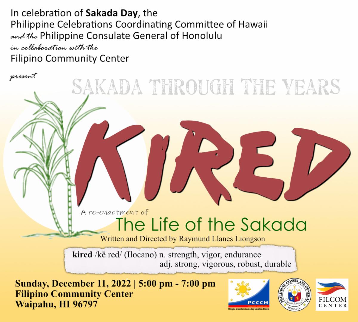 Sakada day at FilCom Center