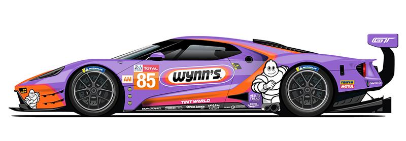 Wynn's and Keating Motorsports Unveil Livery of 24 Hours of Le Mans GTE ...