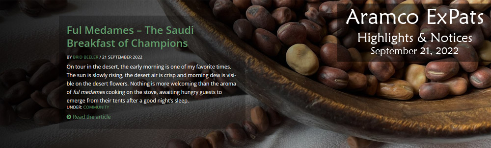 Aramco ExPats Highlights & Notices