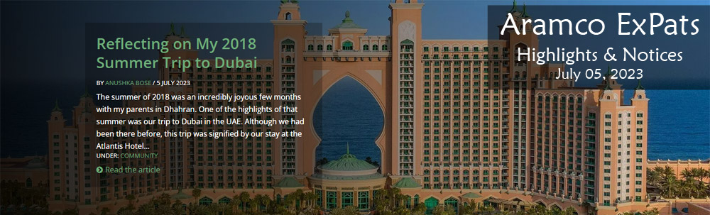 Aramco ExPats Highlights & Notices