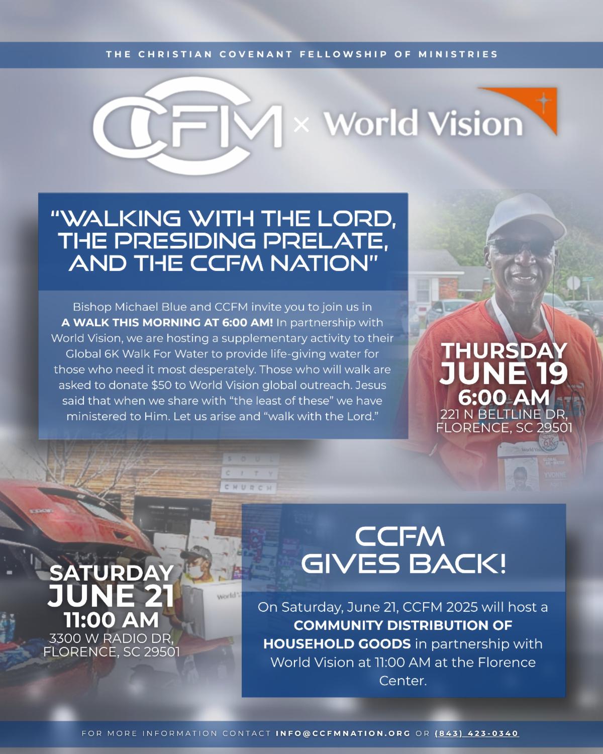 🟣 CCFM NEWS | June 14: Conference Reminders, CCFM Gives Back, Mental Health