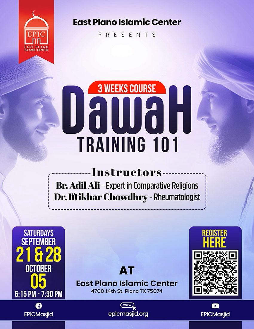 Happening Today | D'awah 101 Training at EPIC!