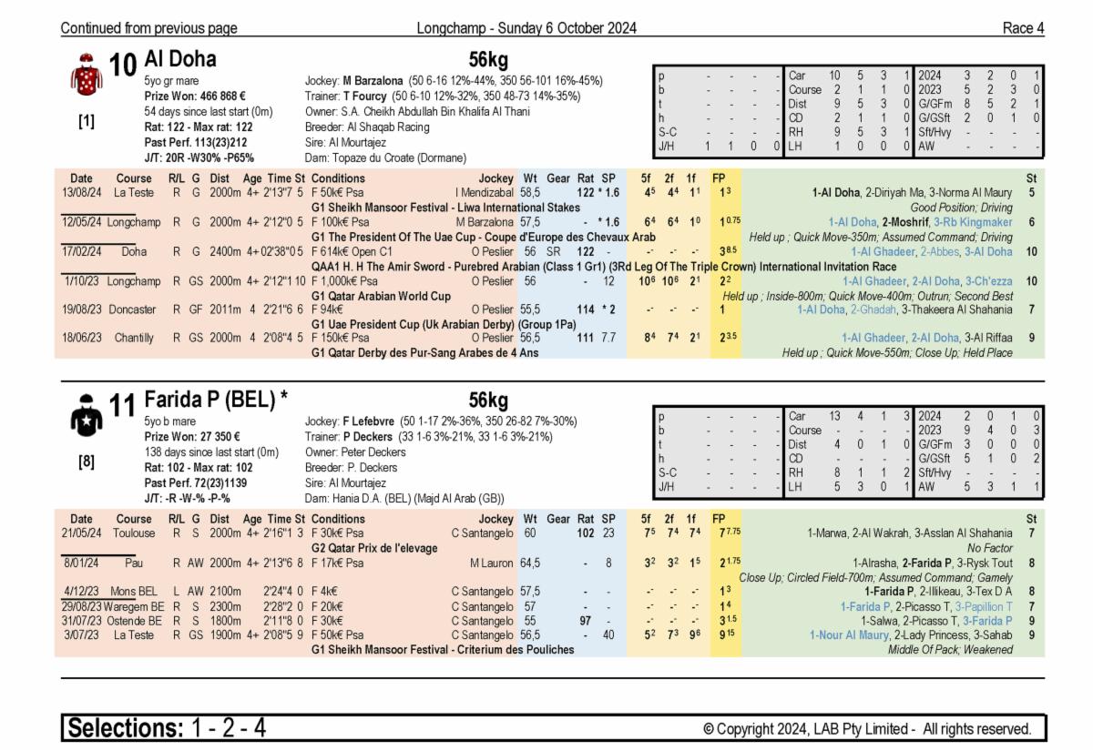 Preview - Qatar Arabian World Cup - ParisLongchamp