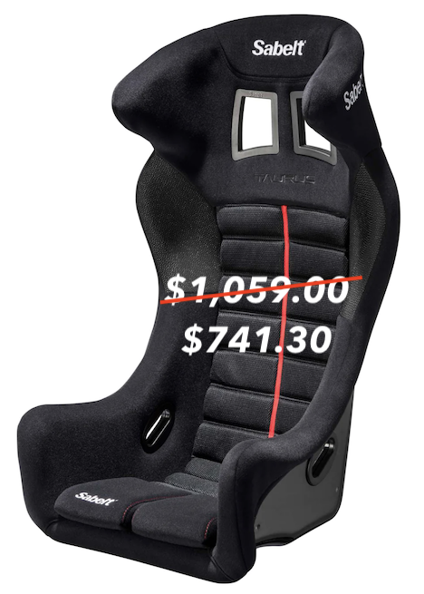 Race Seat Blow Out - all remaining 2026-2027 OMP, Sabelt and Cobra Race ...