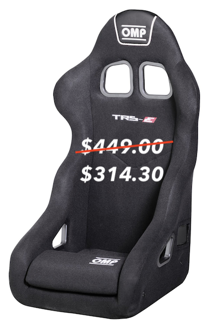 Race Seat Blow Out - all remaining 2026-2027 OMP, Sabelt and Cobra Race seats are up to 50% off ...