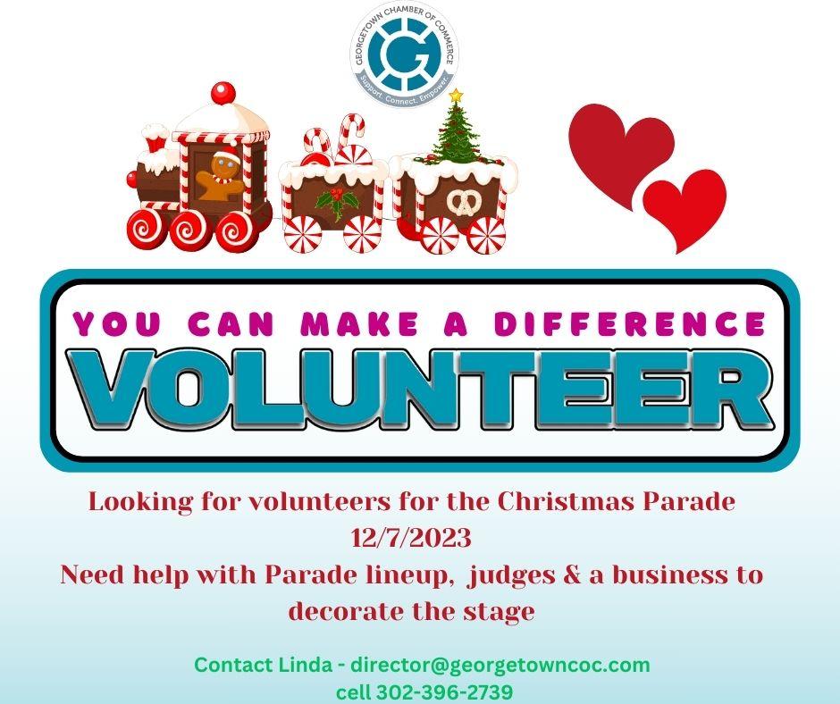 Christmas Parade Volunteers