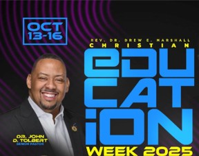 Rev. Dr. Drew E. Marshall Christian Education Week