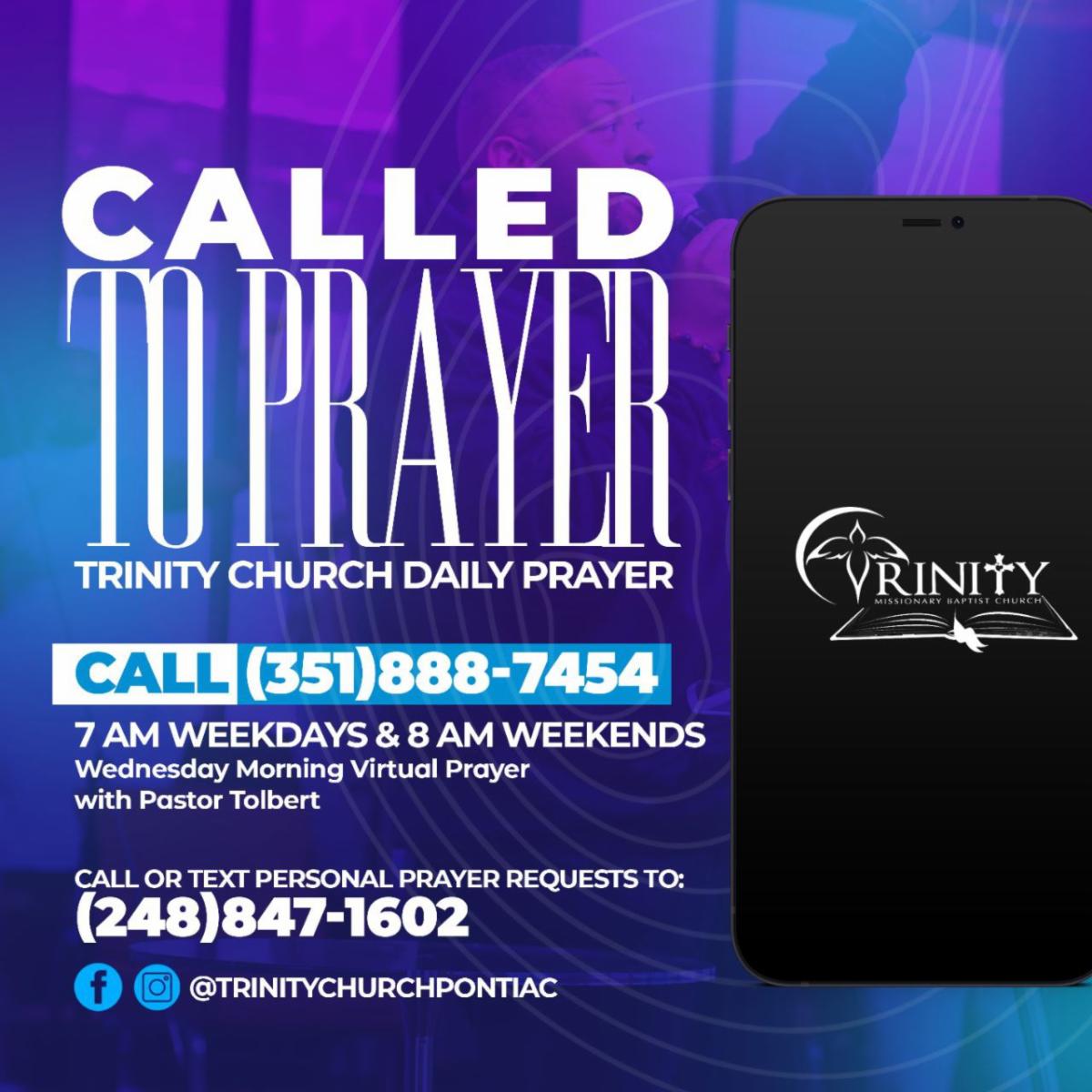 TRINITY NEWS! Scroll and Register for Upcoming Ministry Opportunities ...