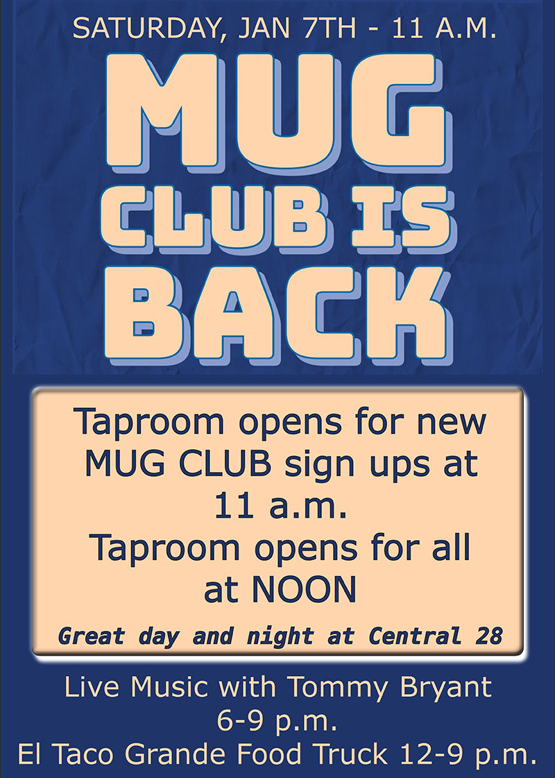 This Week at Central 28 Beer Co.