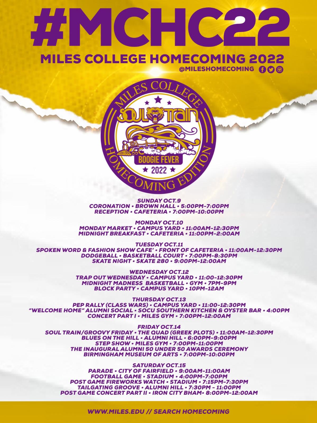 Miles College Alumni Newsletter - Homecoming 2022