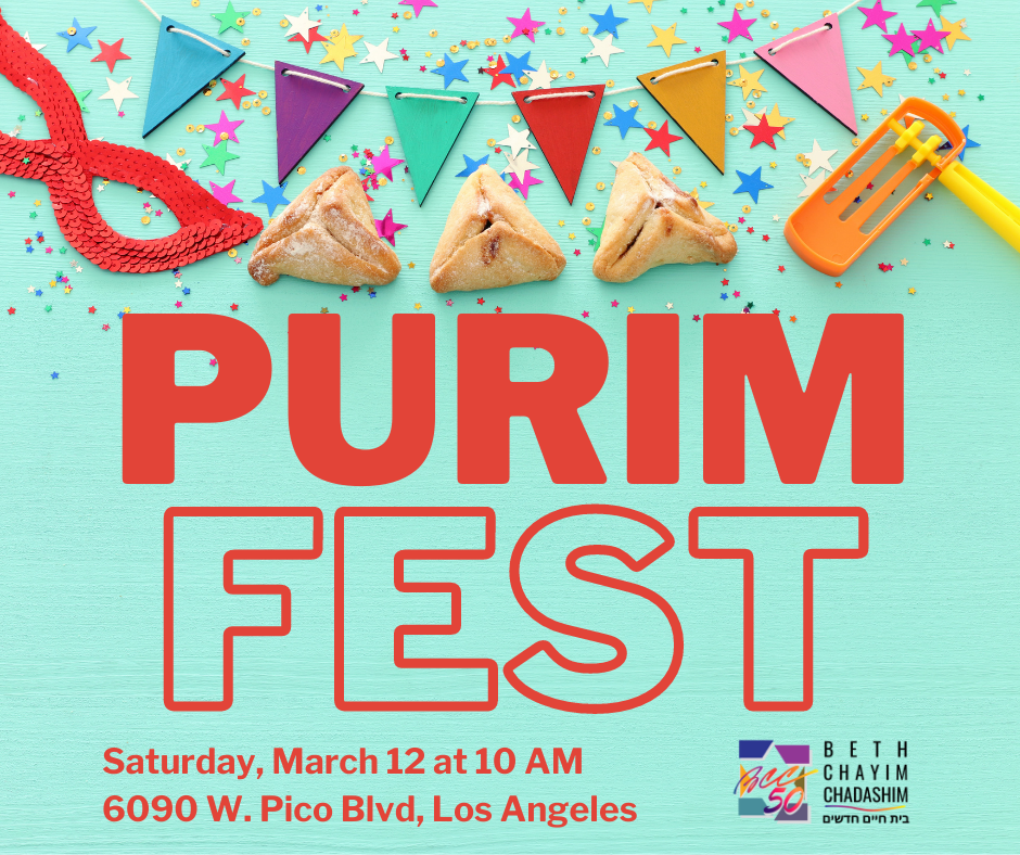 Get Excited for Purim with BCC