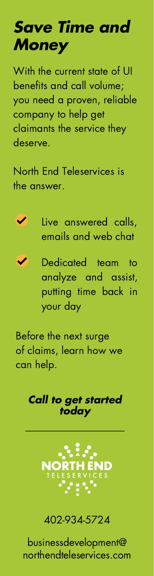 NASWA Newsletter - April 2021 | Volume 6 | Issue 3