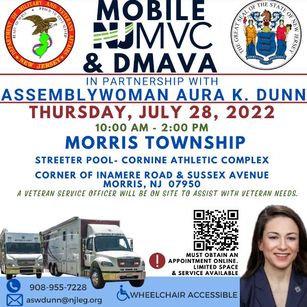 Motor Vehicle Commission's Mobile Unit will be in Morris Township ...