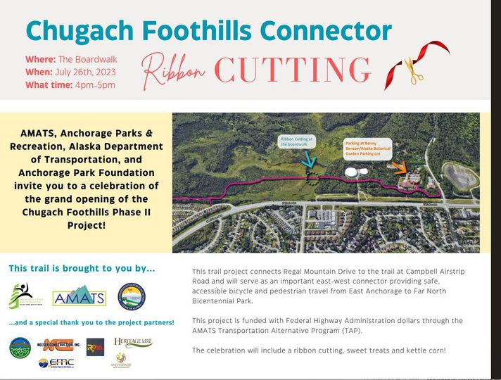 Scenic Foothills CC - Chugach Foothills Connector - Ribbon Cutting ...