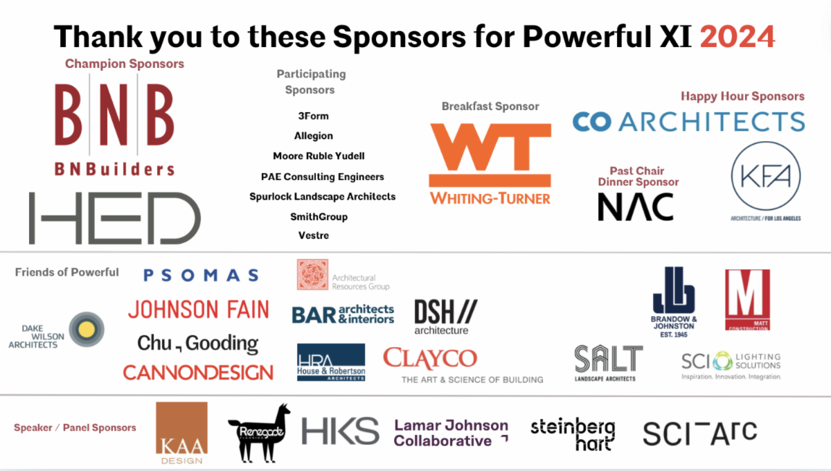 Powerful XI: Honoring the Women in Architecture Committee Driving ...