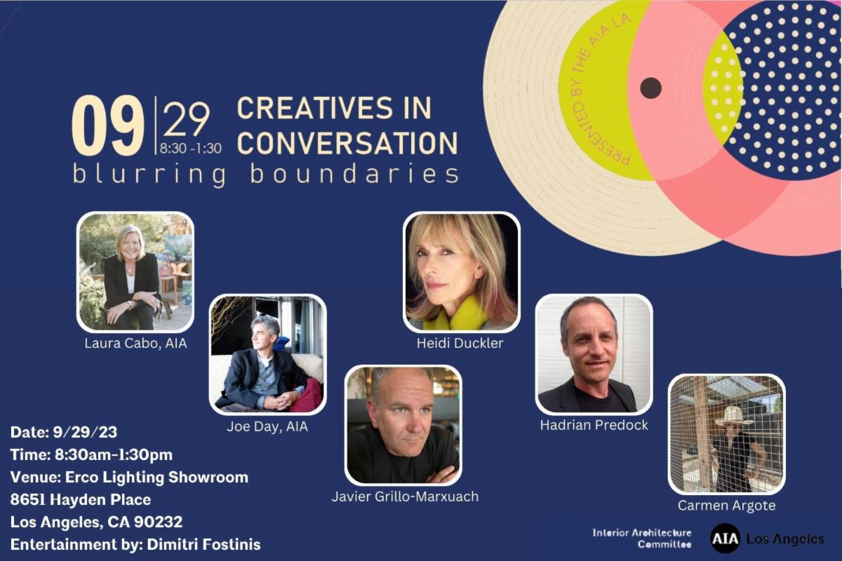Creatives in Conversation: What to Expect
