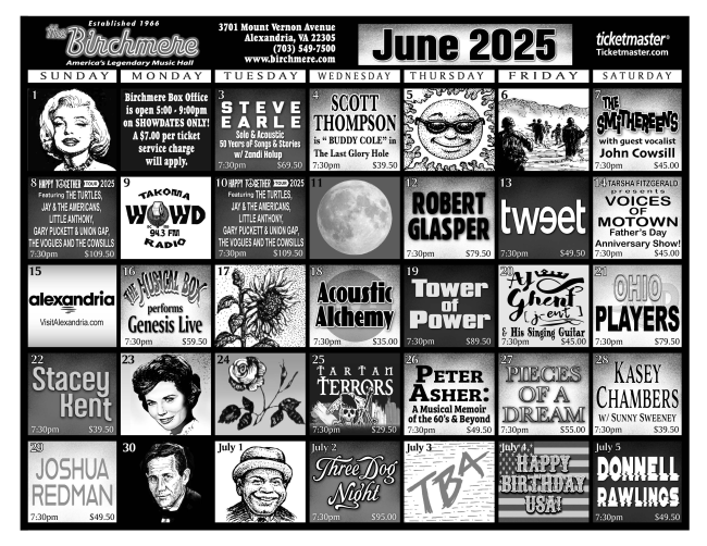 The Birchmere Semi Weekly - May 20, 2025