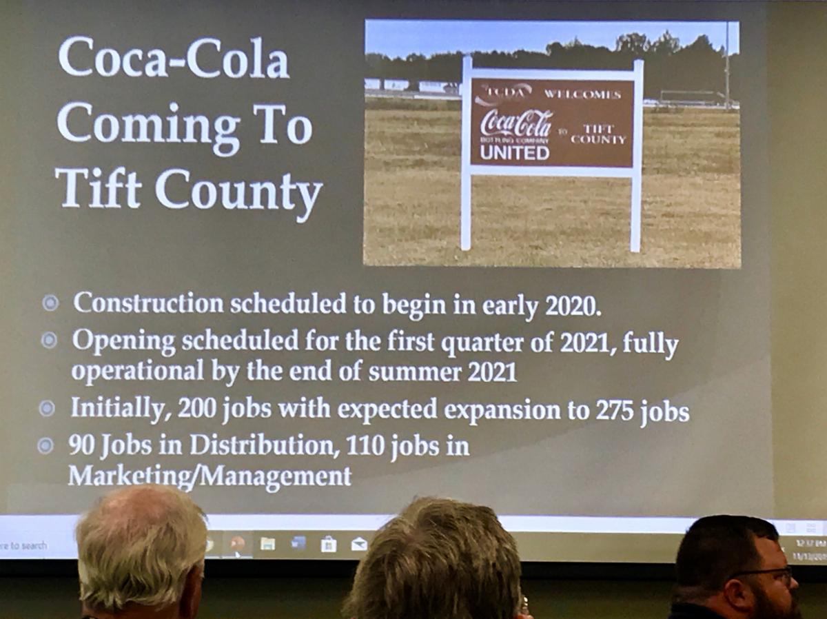 Tift Coke Plant to be 'Fantastic'