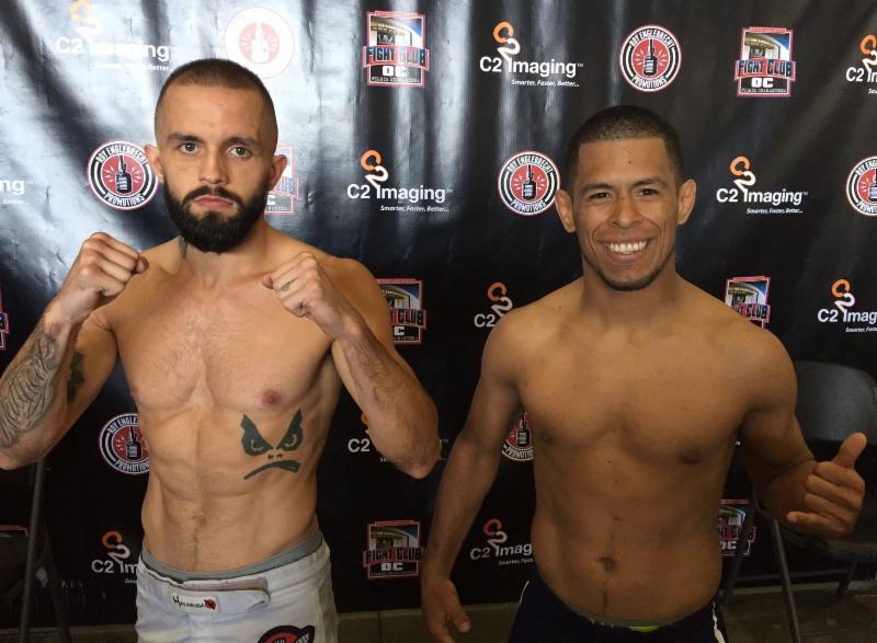 FIGHT CLUB OC BOXING/MMA WEIGH-IN PHOTOS | REAL COMBAT MEDIA