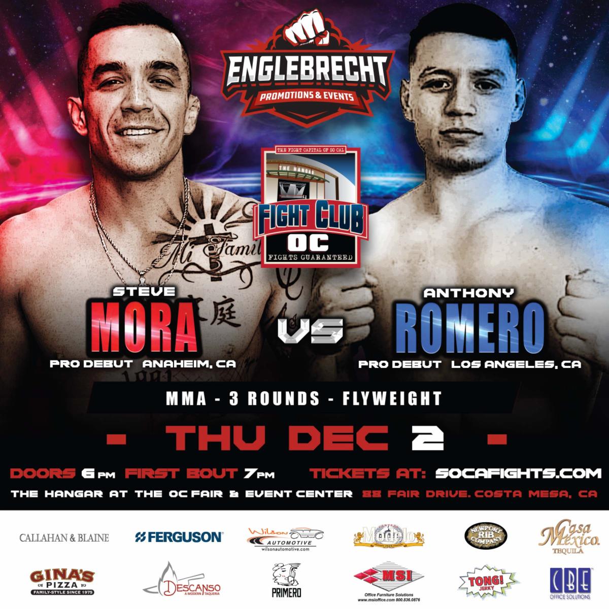Fight Club OC Will Feature MMA & Boxing This Thursday - REAL COMBAT MEDIA