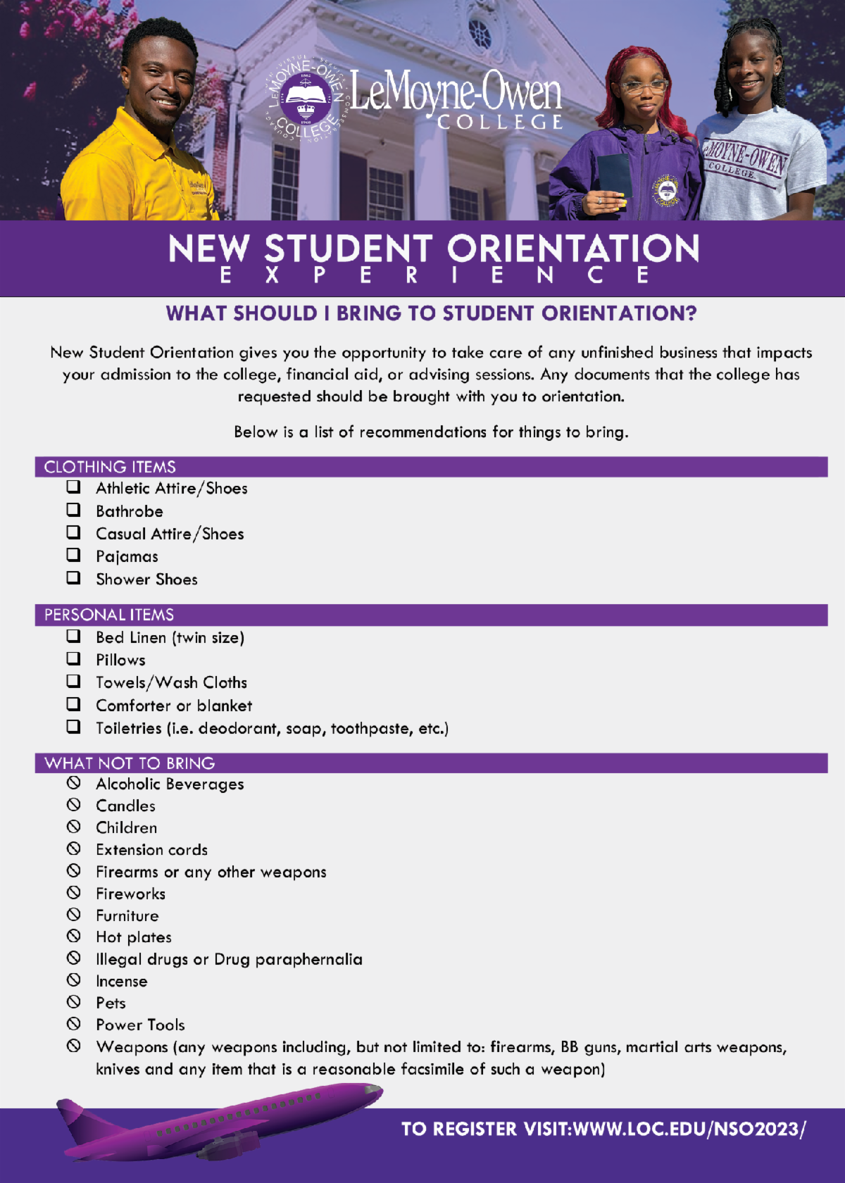 LOC New Student Orientation is Starting Soon!