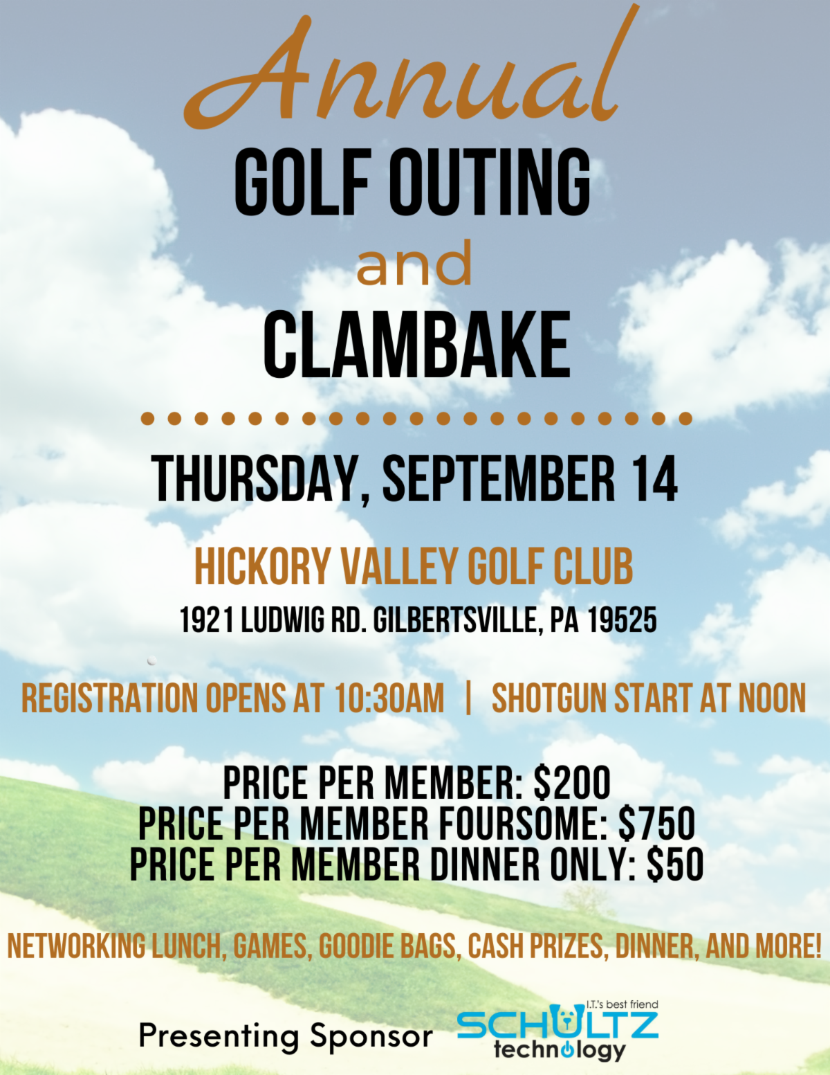 2023 Golf Outing And Clambake ⛳🏌️