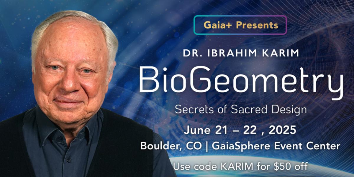 Early Bird Ending: BioGeometry: Secrets of Sacred Design