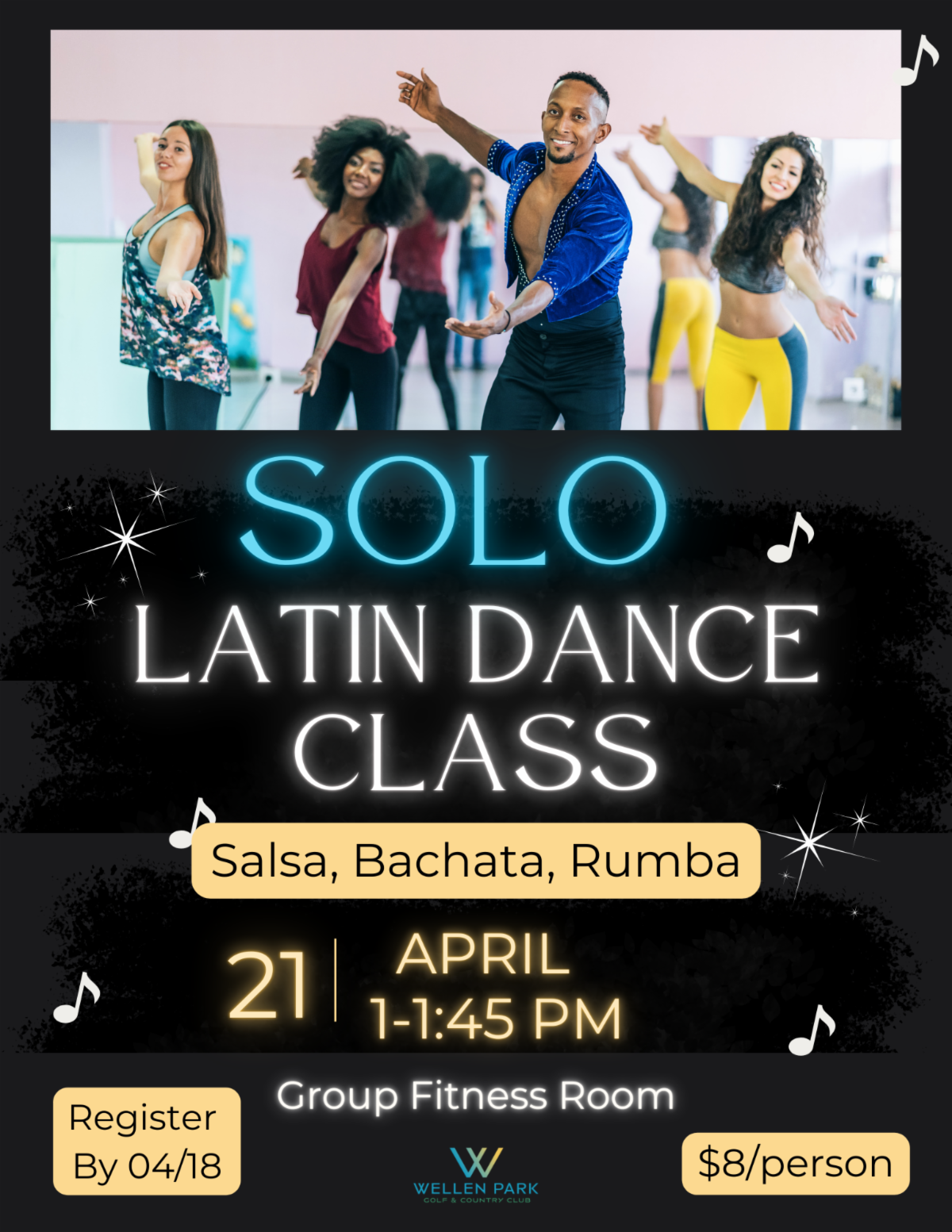 Solo Latin Dance Class
