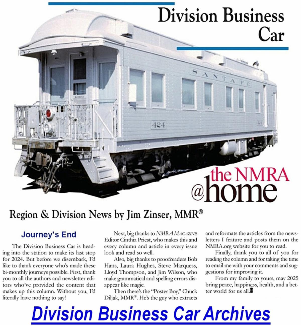 NMRA Turntable - February 2025