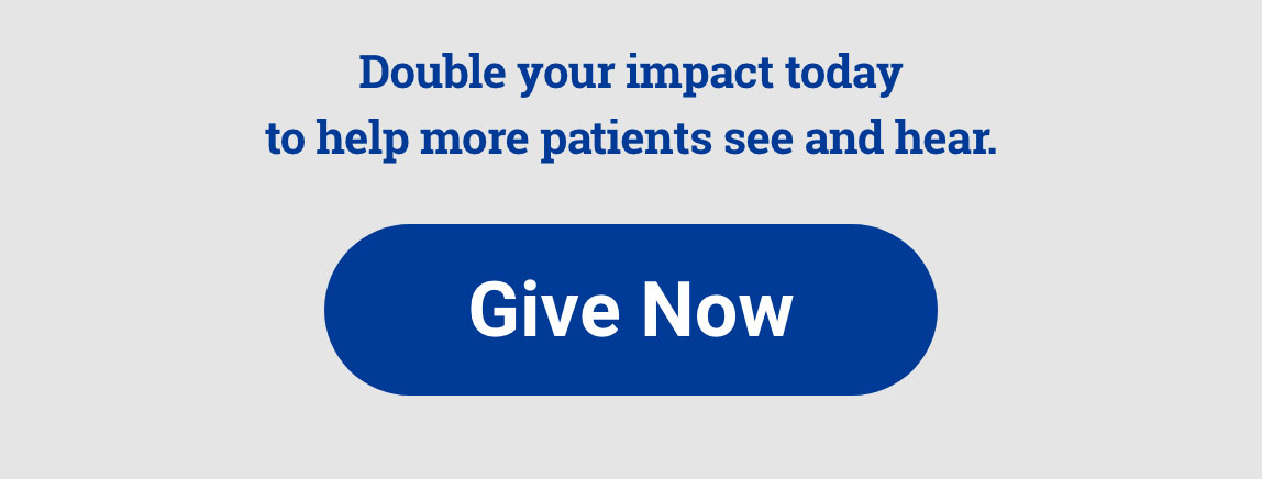 Friend, you can help 2X more patients