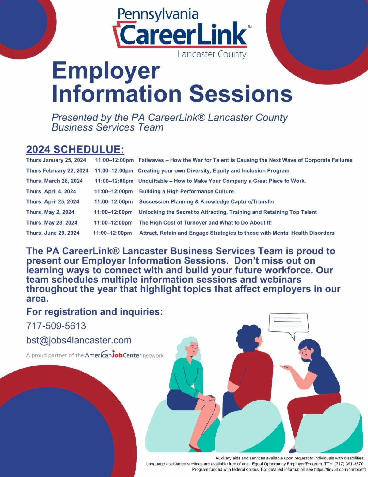 PA CareerLink® Lancaster - EmployerLink Newsletter
