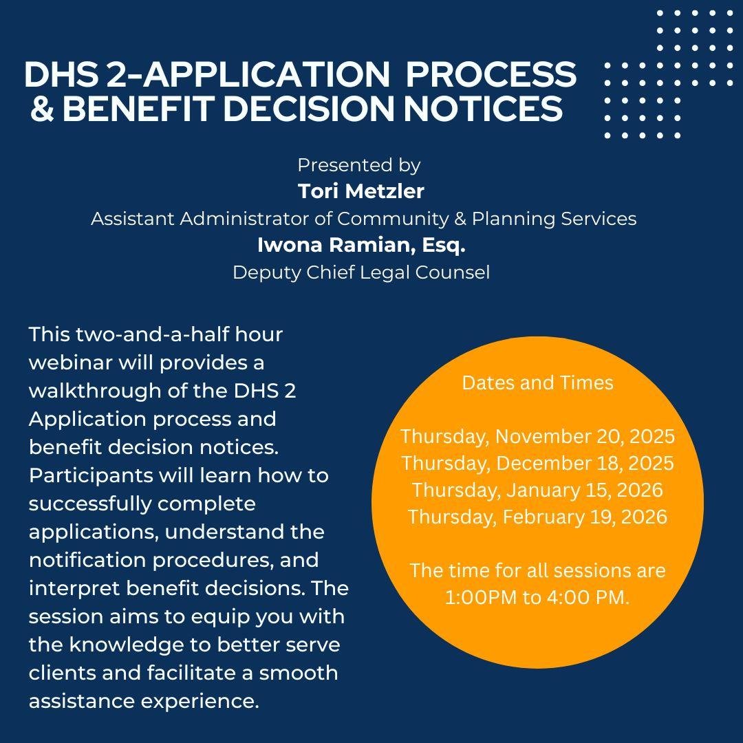 Upcoming Webinar for DHS Community Partners: Staying Informed