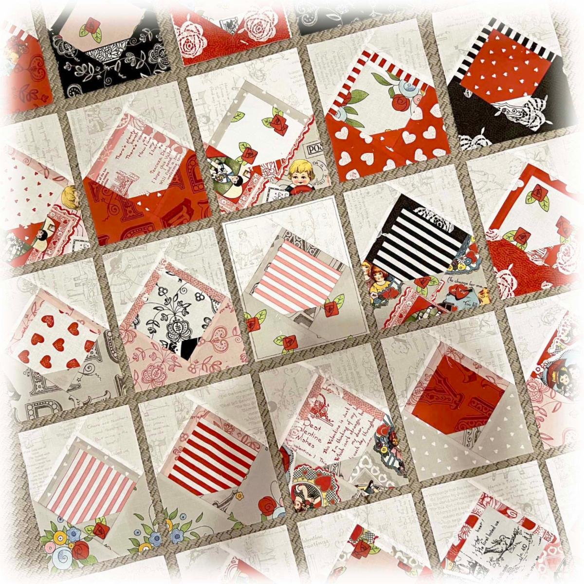 Happy Mail ITH Quilt Block is here!