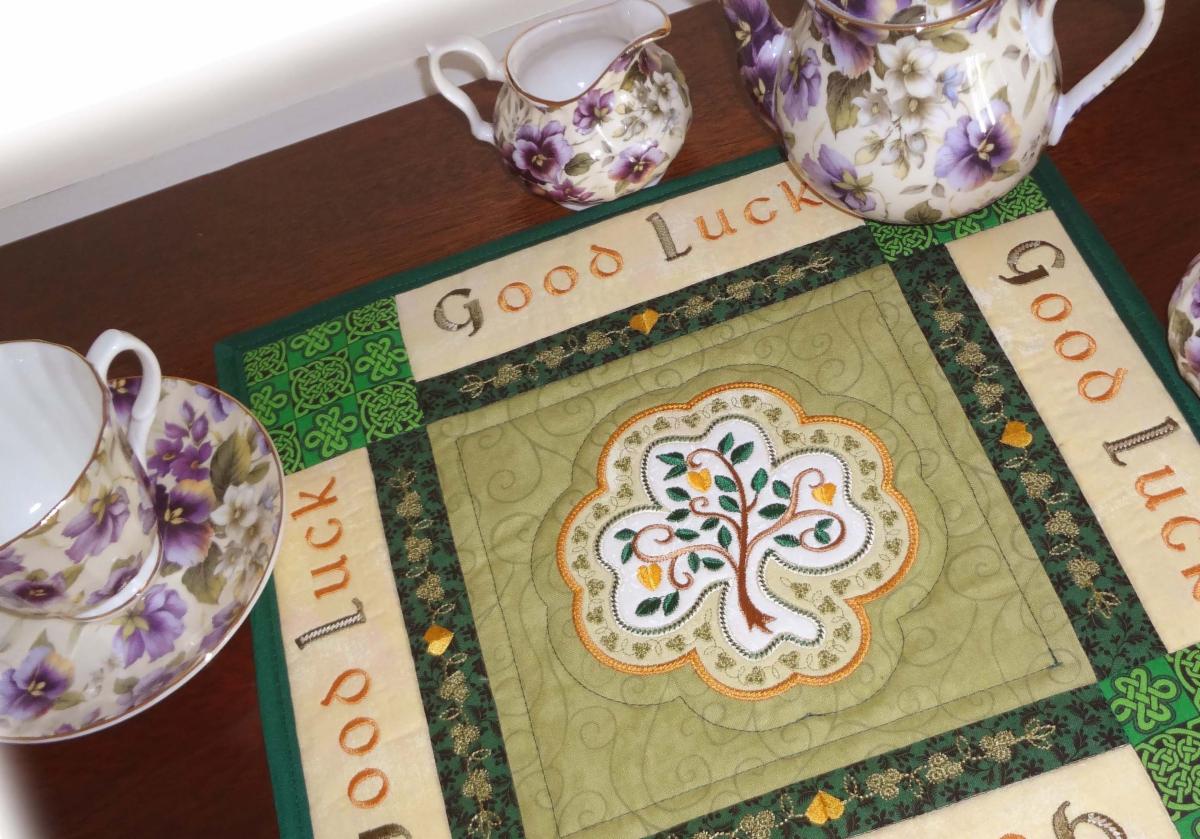 NEW SET! Beautiful Machine Embroidered Quilt Labels